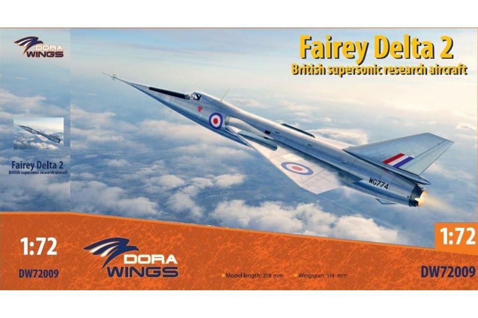 1/72 Fairey Delta 2 - Dora Wings DW72009 - Modellbauversand Hanke, 27,49