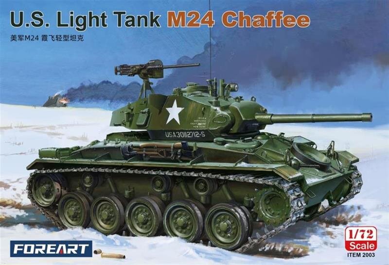 Foreart 2003 - 1:72 U.S. Light Tank M24 Chaffee