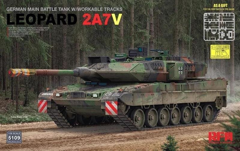 1/35 Bundeswehr Leopard 2A7V - Ryfield Model RFM5109