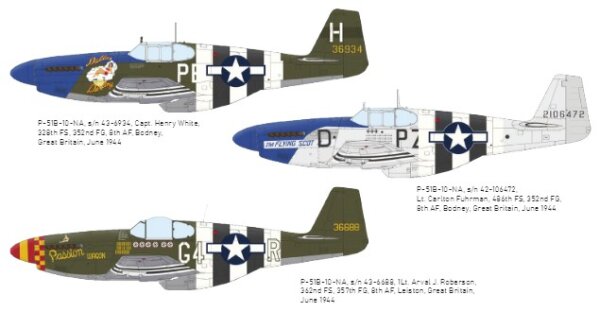 OVERLORD: D-Day Mustangs / P-51B Mustang DUAL COMBO