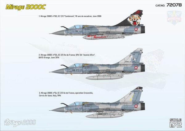 Mirage 2000C (EC 1/12 "Cambresis" Squadron)