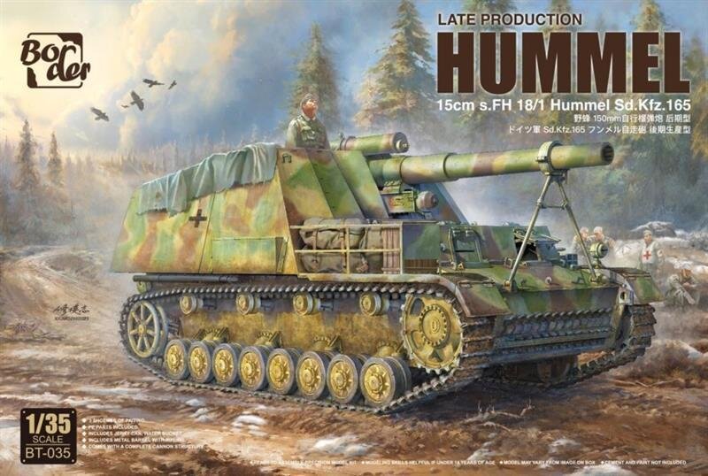 Border BT-035 - Sd.Kfz. 165 Hummel late Production 1/35