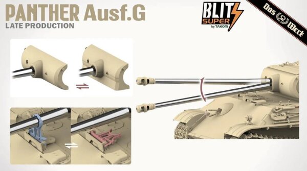 1/35 Panther Ausf. G Late Production - SUPER BLITZ - Das Werk 35041