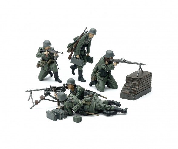 1/35 German Machine Gun Team (Mid-WWII) - Tamiya 35386
