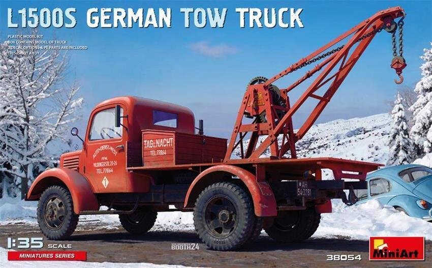 1/35 L1500S German Tow Truck - MiniArt 38054