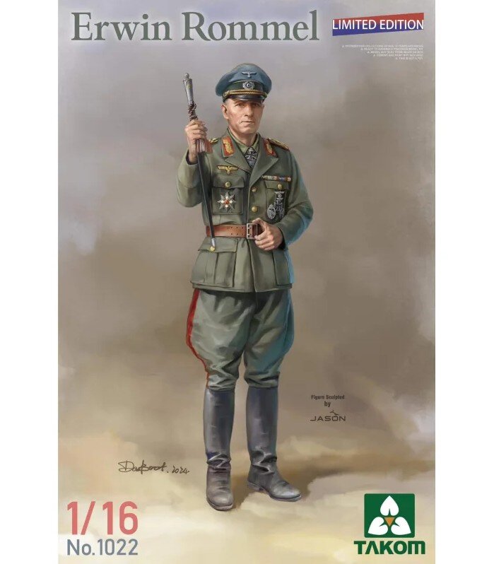 1/16 Erwin Rommel (Limited Edition) - Takom 1022