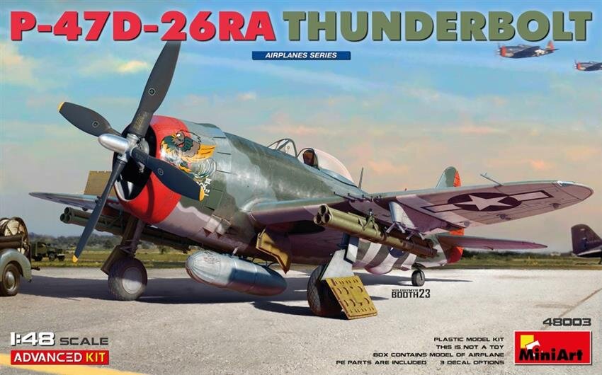 Miniart 48003 - 1/48 P-47D-26RA Thunderbolt. Advanced Kit
