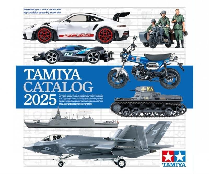 Tamiya Katalog 2025 - Plastikmodellbau und Zubehör - 64457