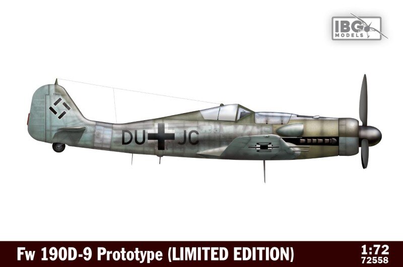 1/72 Focke Wulf Fw-190D-9 Prototype LIMITED EDITION - IBG 72558