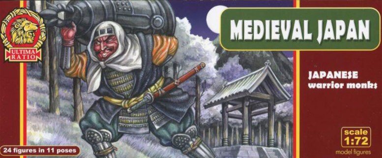 Ultima Ratio UR024 - 1/72 Medieval Japan - Japanese Warrior Monks
