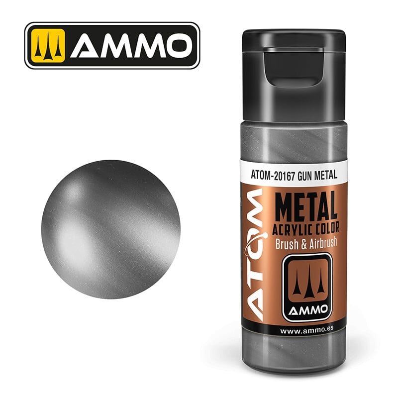 20167 ATOM METALLIC Gun Metal