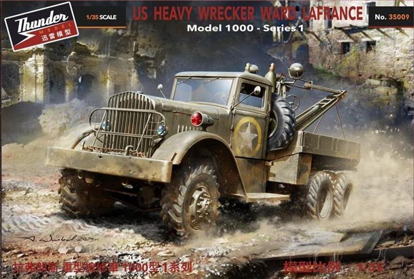Thunder Model TM35009 1/35 US Heavy Wrecker Ward LaFrance M1000, seri