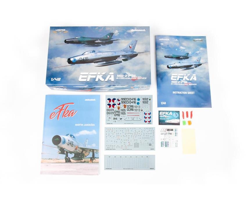 Eduard 11190 - 1/48 EFKA - MiG-21F-13 in Czechoslovak Service – Limit