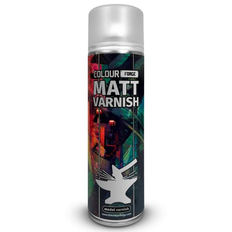 Colour Forge Spray: Matt Varnish (500ml) TCF-SPR-004