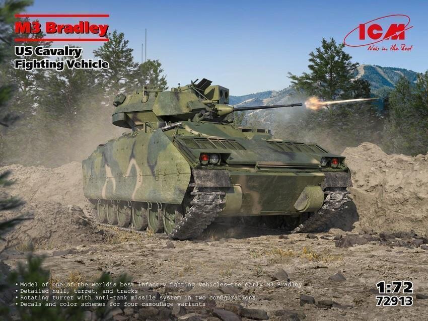 ICM 72913 - 1/72 M2 Bradley US Cavalry Fighting Vehicle