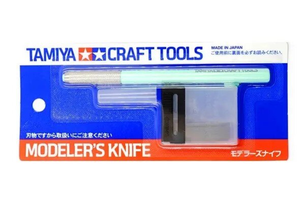TAMIYA Modelers Knife Mint Green 69947