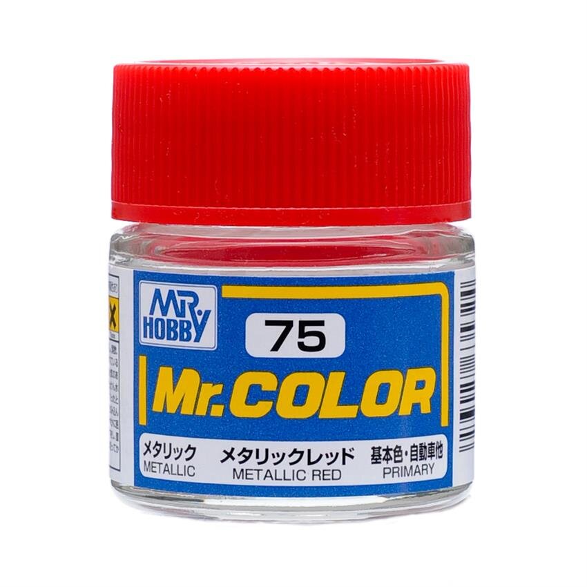 Mr. Hobby C-075 Mr. Color Metallic Red / Rot metallisch 10 ml