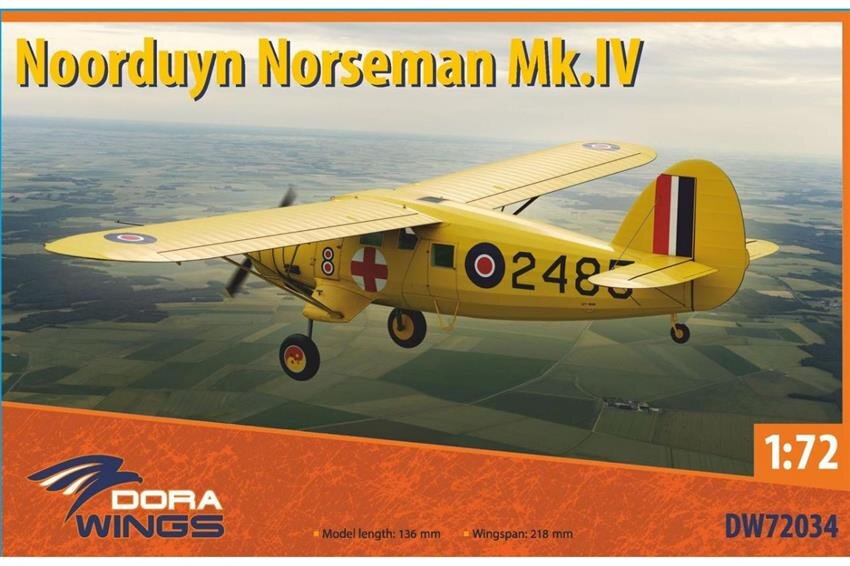Dora Wings DW72034 - 1/72 Noorduyn Norseman Mk.IV
