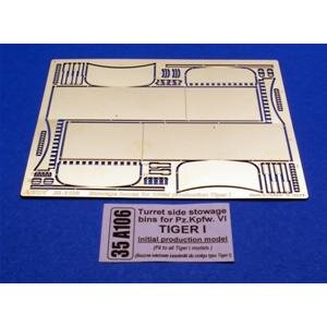 Turret side stowage bins for Pz.Kpfw. IV Initial