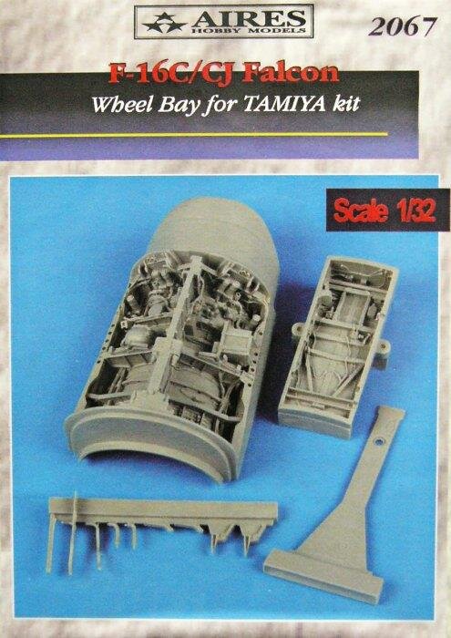 F-16 Falcon wheel bay - TAMIYA