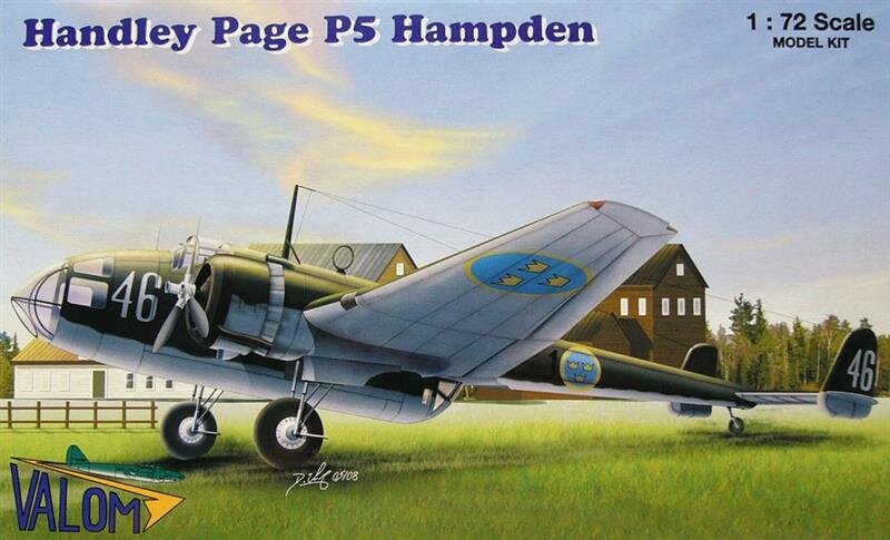 Handley Page P5 Hampden (Sweden, Russia) - Modellbauversand Hanke, 25,99