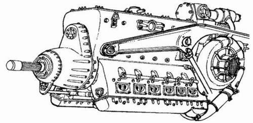 1/48 DB-603 Motor